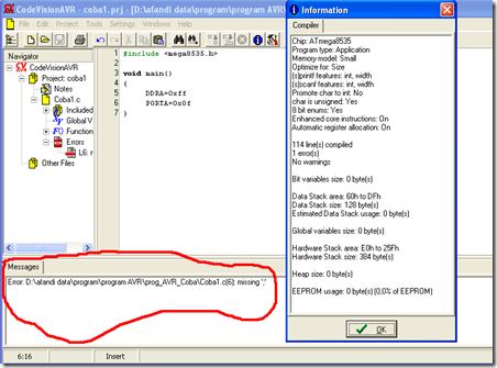 CARA MENGGUNAKAN CVAVR ~ Alrilla.com